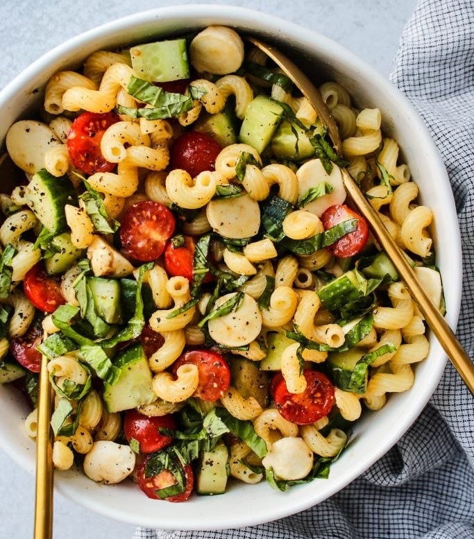 Caprese Pasta Medley | The Shrine of Lourdes in Litchfield
